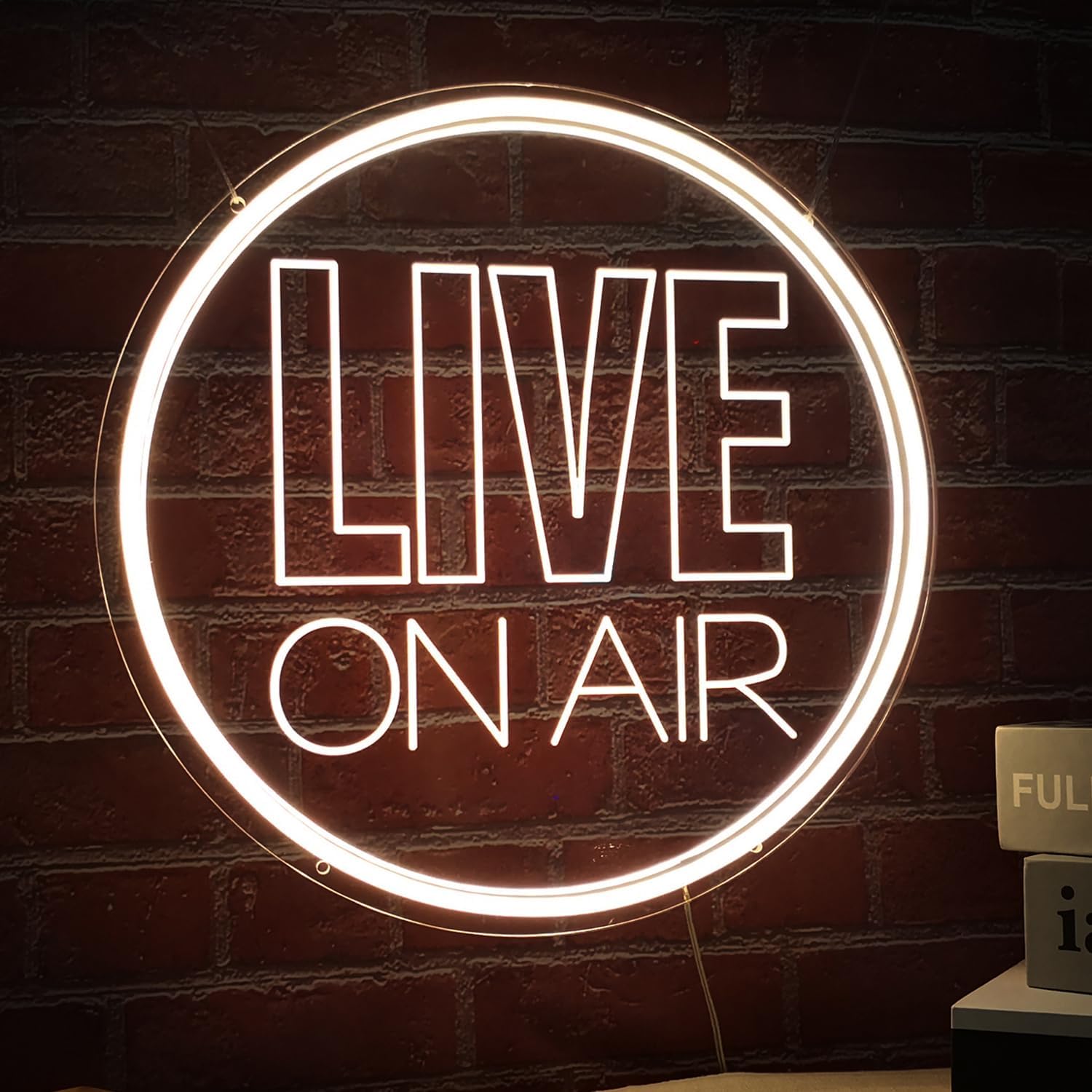 NOXTROND Neon Live On Air Light Sign, USB Powered On Air Led Light Up ...