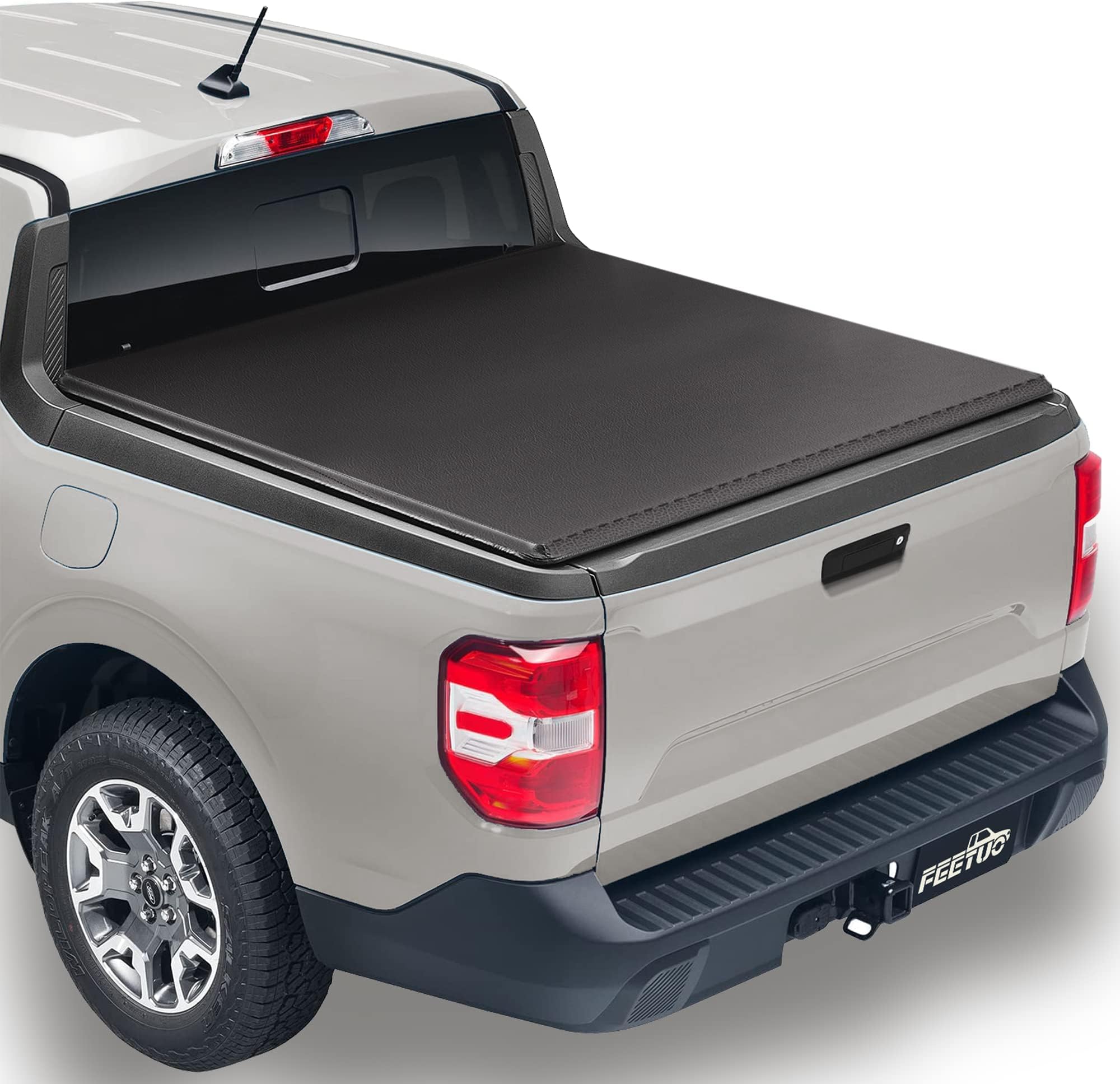 Amazon.com: Flowkottu Retractable Hard Tonneau Cover Fits 2022-2025 ...