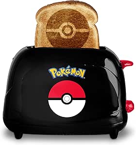 Uncanny Brands Pokémon Pokéball Toaster – Fun Kitchen Appliance for ...
