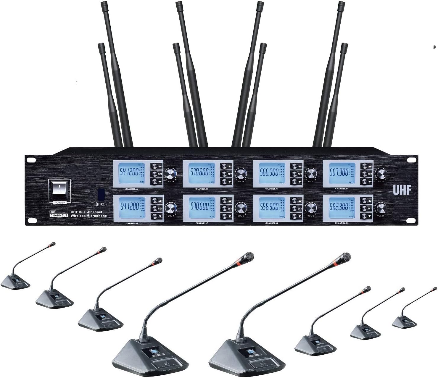 Amazon.com: Bolymic 8800S Wireless Microphone for Shure Wireless ...