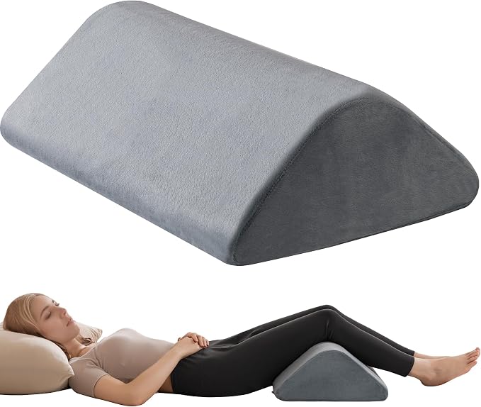 Amazon.com: Knee Wedge Pillow 6.3'' for Post-Surgery Recovery-Leg ...