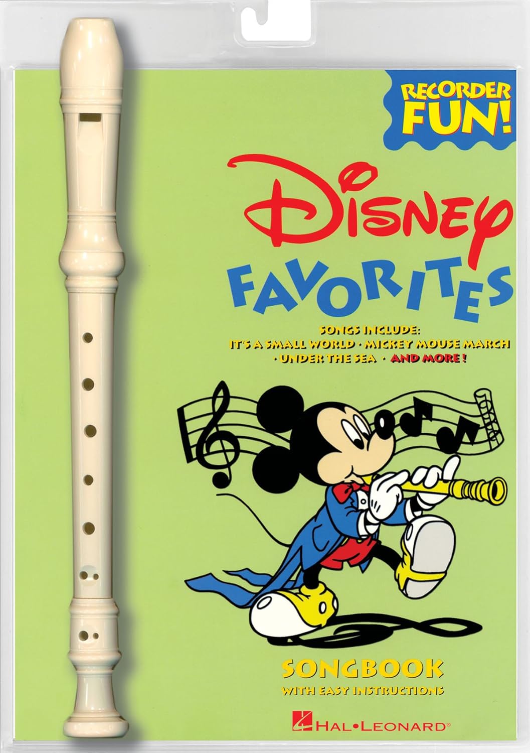 Disney Favorites Recorder Fun Pack - Recorder and Songbook: Amazon.co ...