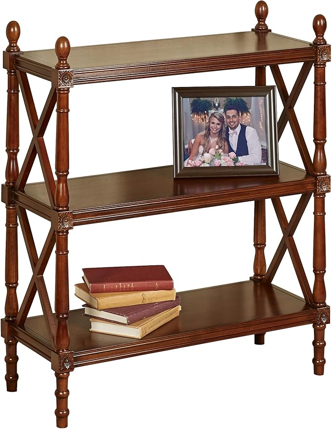 Amazon.com: Touch of Class Williamsburg Three Tier Freestanding Wooden ...