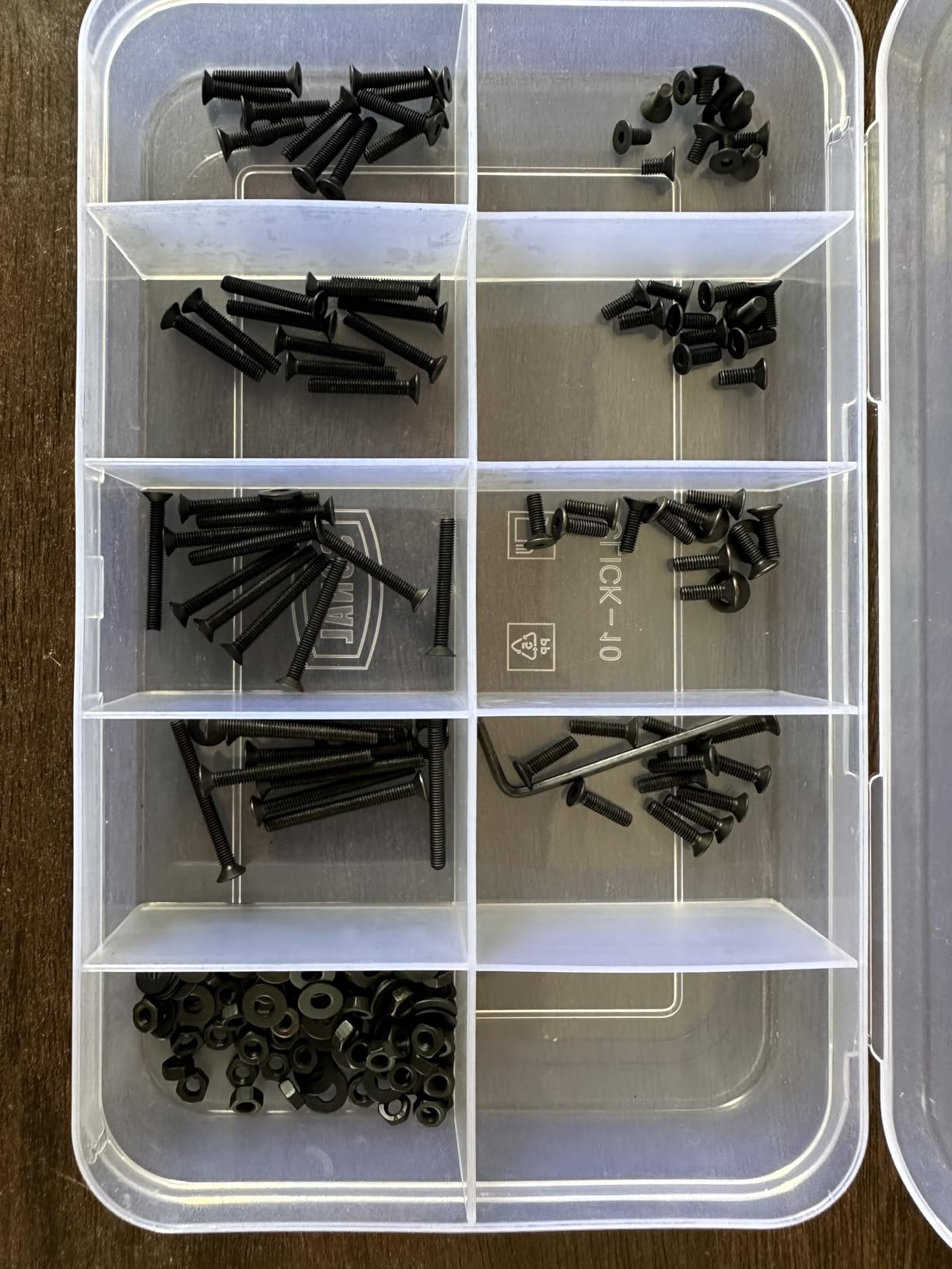 Rpi shop - M6 Allen CSK Screw Set of 7 Size (8mm, 10mm, 12mm, 15mm ...