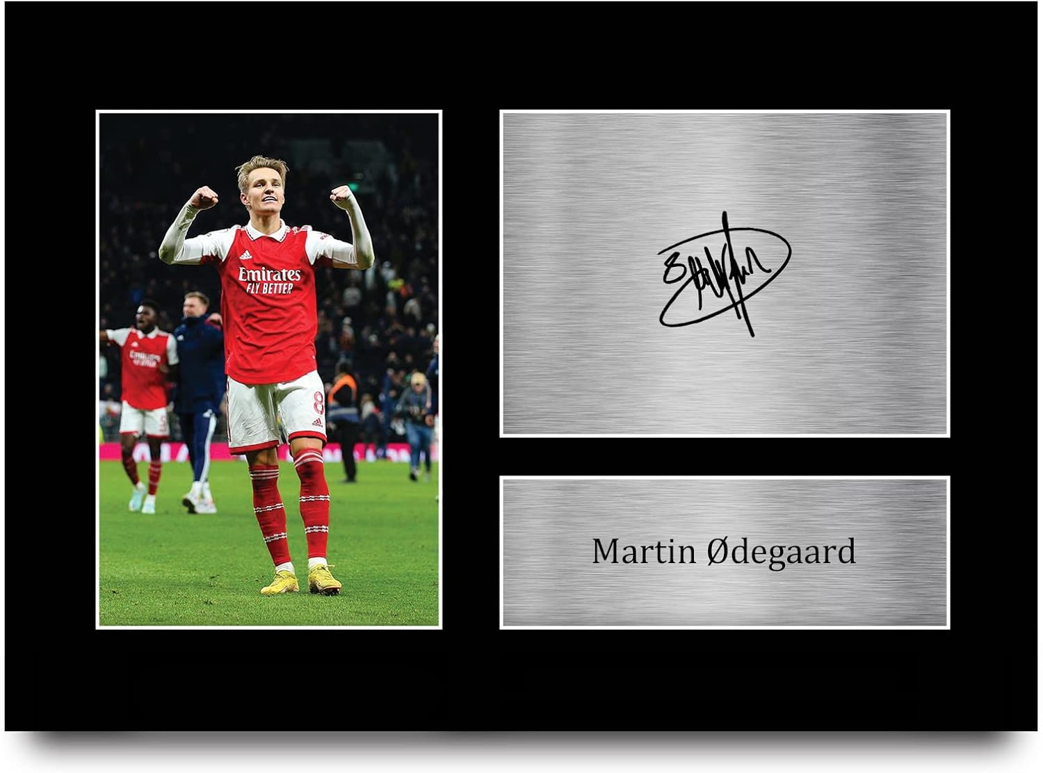 HWC Trading A4 Martin Odegaard Gifts Printed Signed Autograph Picture ...