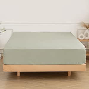 Amazon.com: Full Fitted Sheet Only - Premium 1800 Super Soft & Cozy ...
