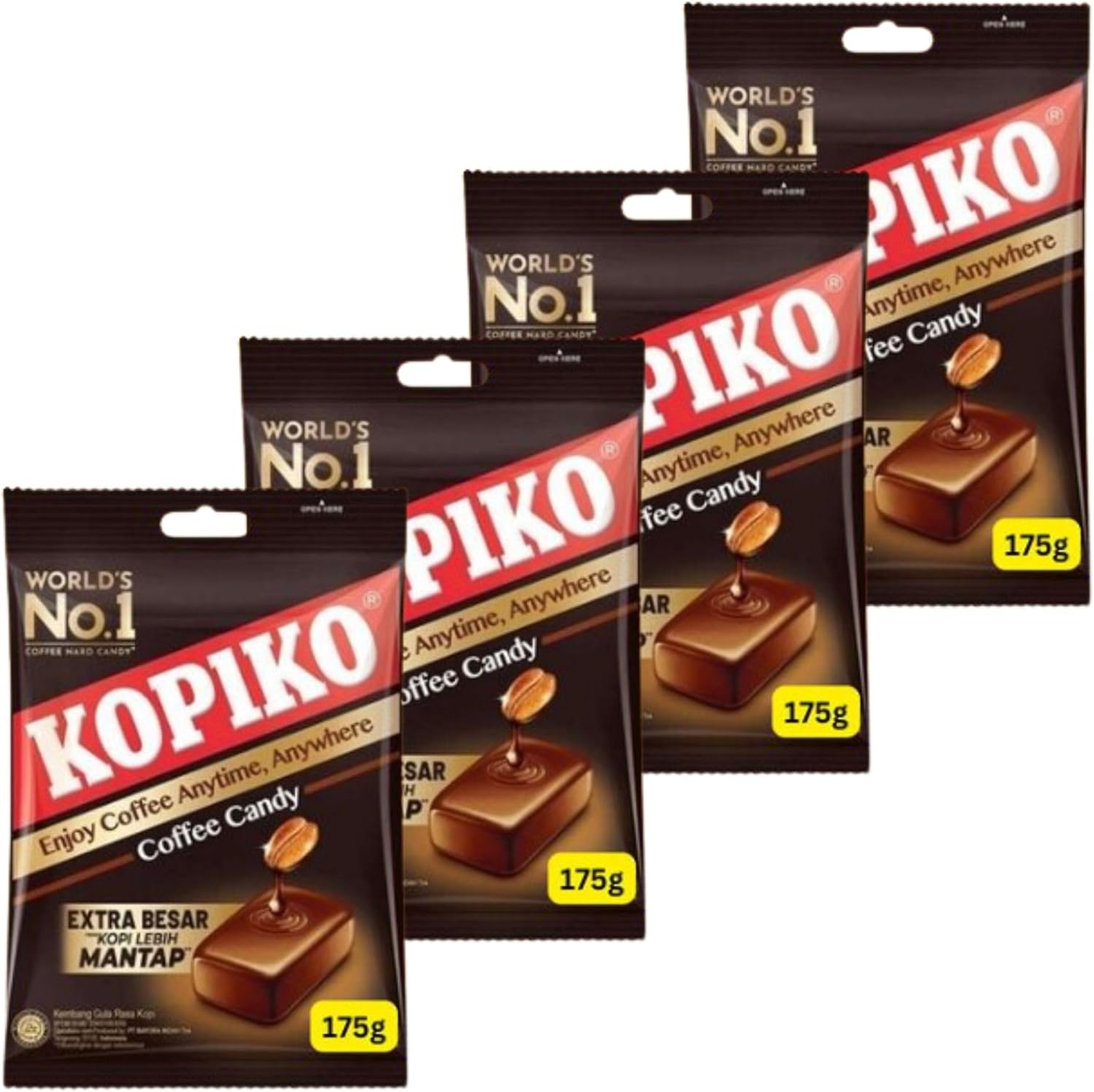 Coffee Candy Bundle Containing Kopiko Coffee Candy 175g Bundle x 4 ...