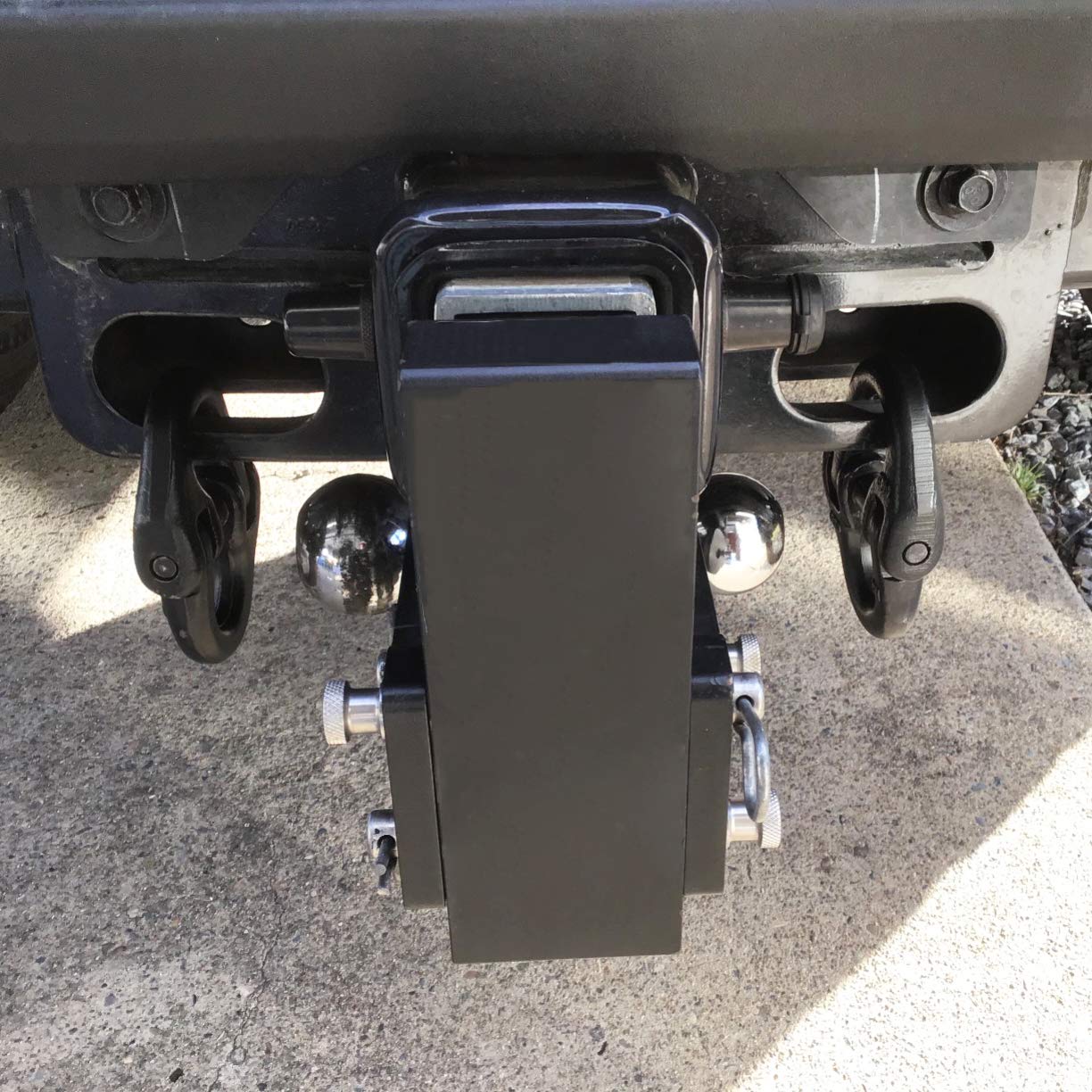 Snapklik.com : 2pc 1/2 Inch Tow Hitch Hammer Lock Safety Chain ...