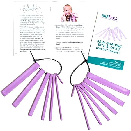 Amazon.com: TalkTools Dental Bite Blocks - Therapy Tools to Improve ...