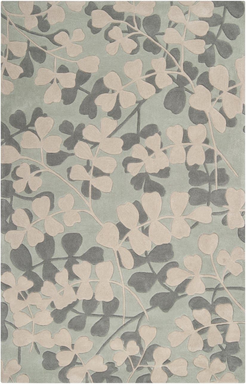 Amazon.com: Surya Transitional Plush Pile Hand Tufted Synthetic Rug, 8 ...