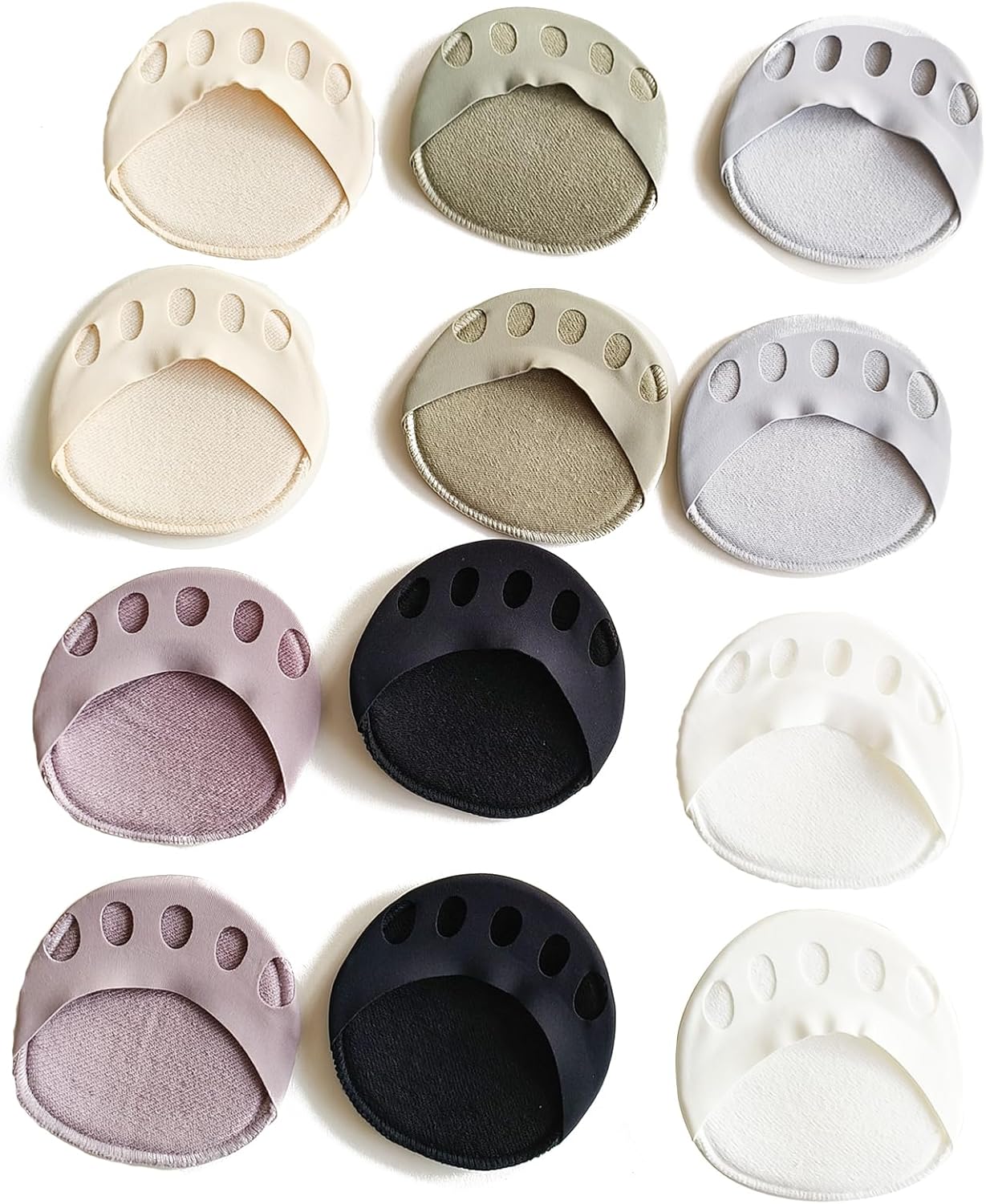 Amazon.com: Forefoot Pads, Comfortable Insoles Reusable Forefoot Pads ...