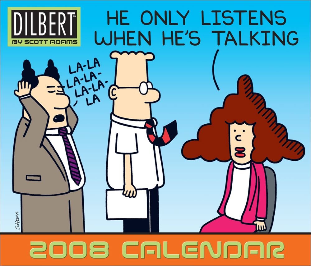 Dilbert: 2008 Day-to-Day Calendar: Adams, Scott: 9780740766428: Amazon ...
