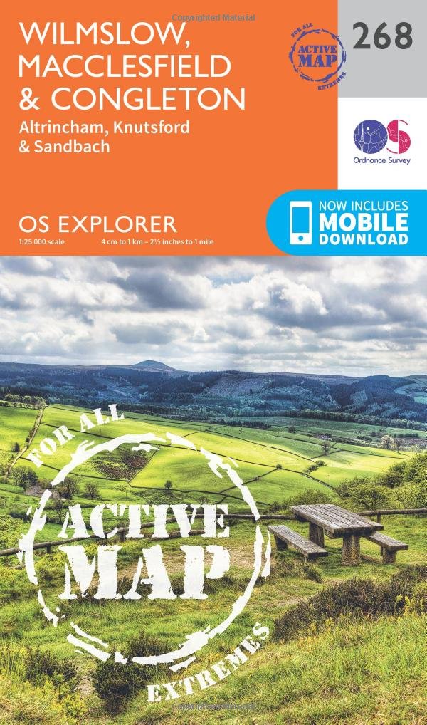 Wilmslow, Macclesfield & Congleton Map | Weatherproof | Altrincham ...