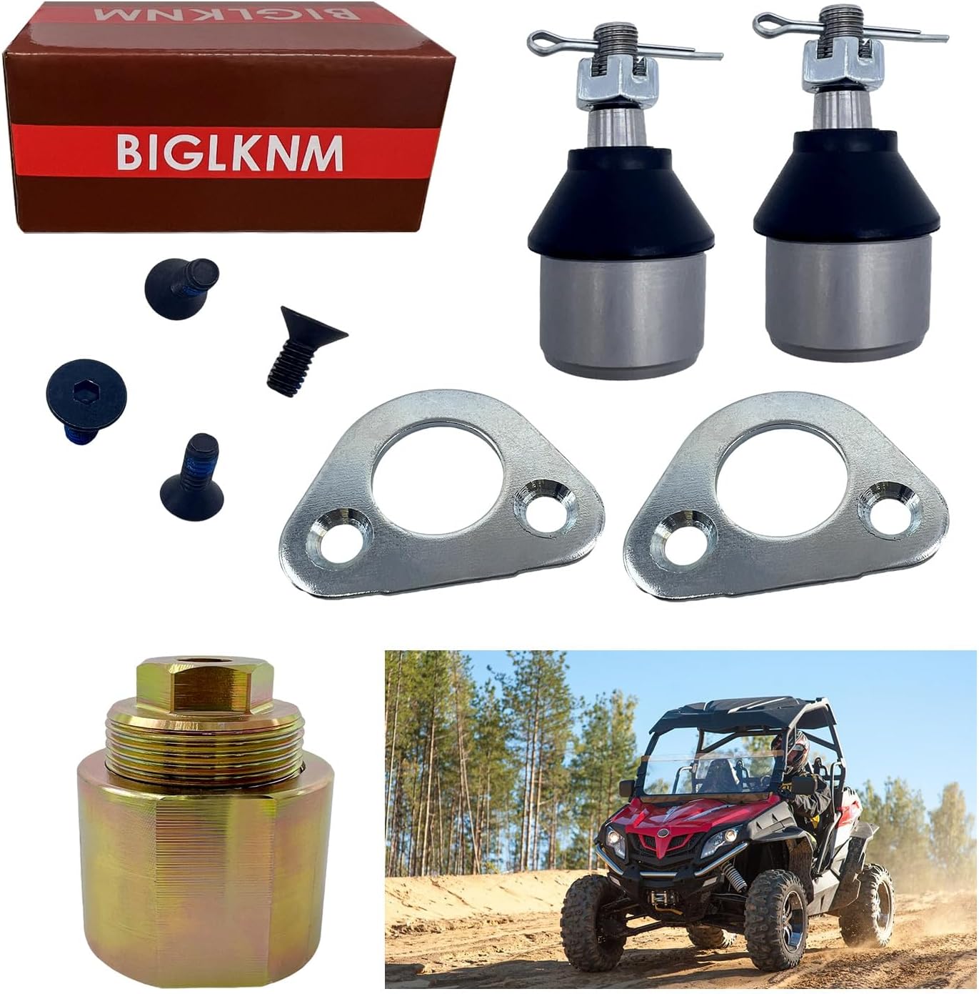 Amazon.com: BIGLKNM Ball Joint & Bracket Front Ball Joint Removal Tool ...