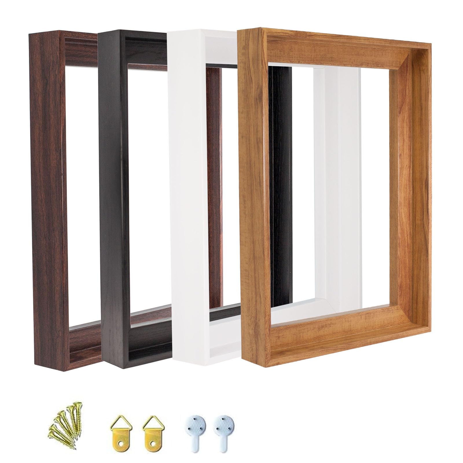 Amazon.com - Canvas Floating Frame Wood-Look Canvas Floater Frames for ...