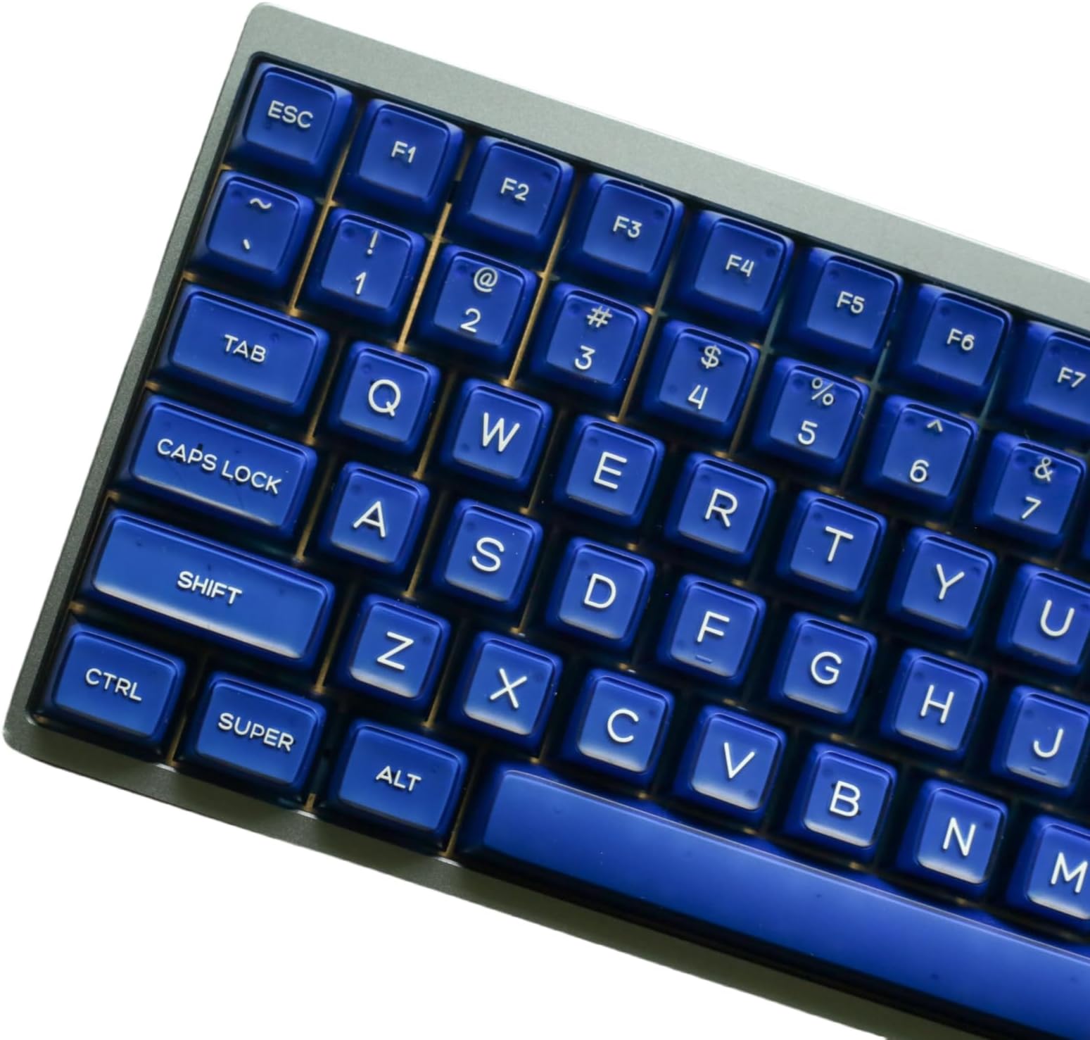 Amazon.com: Blue Jade Keycaps 142 Keys Double Shot PBT Keycaps RSA ...
