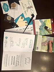 Amazon.com: Calligraphy Starter Kit - Beginner Calligraphy Lettering ...