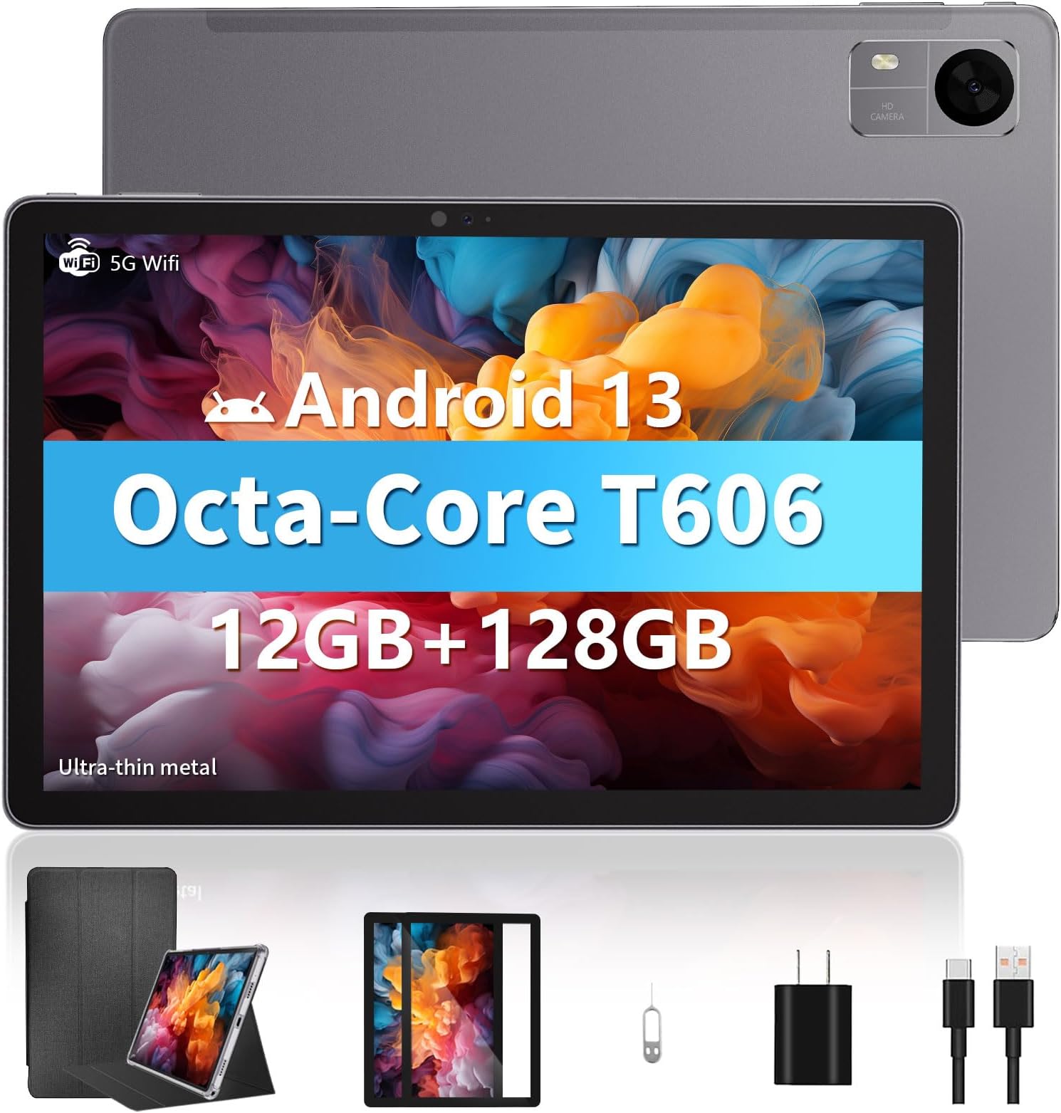 Amazon.com : TECLAST Android 13 Tablet 10 inch Tablets, P40HD 16GB RAM ...