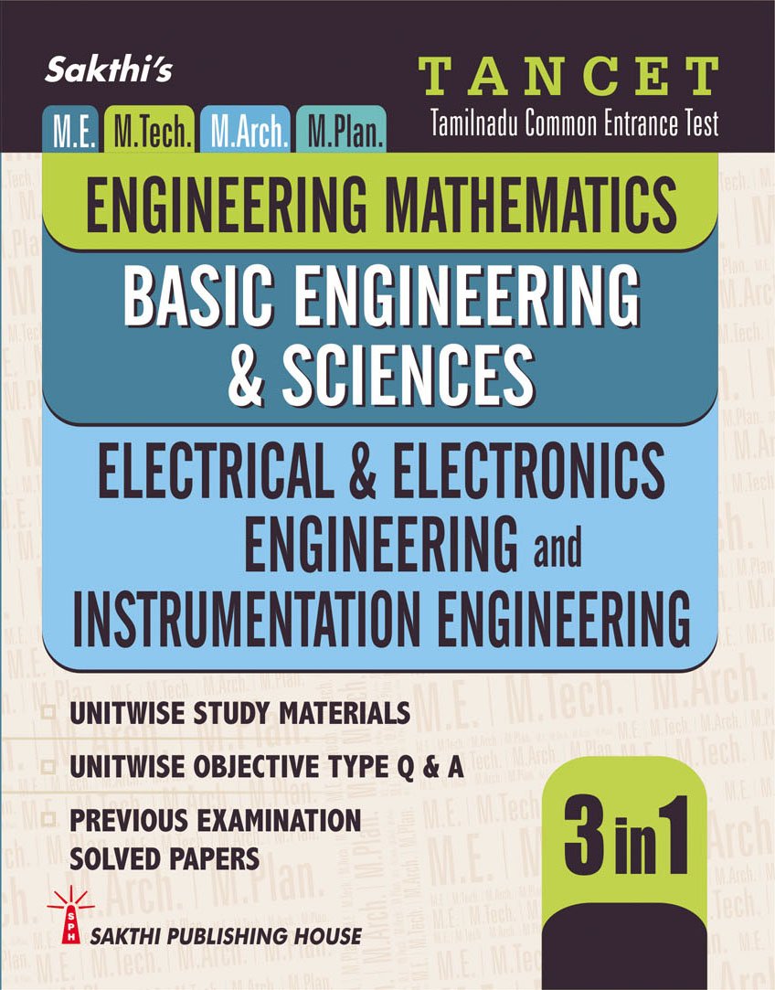 Tancet - Electrical & Electronics Engineering and Instrumentation Engineering, Engineering ...