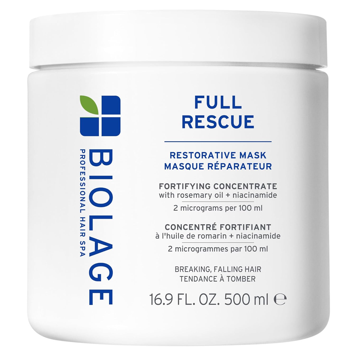 Amazon.com: Biolage Full Rescue Restorative Hair Mask - Deeply ...