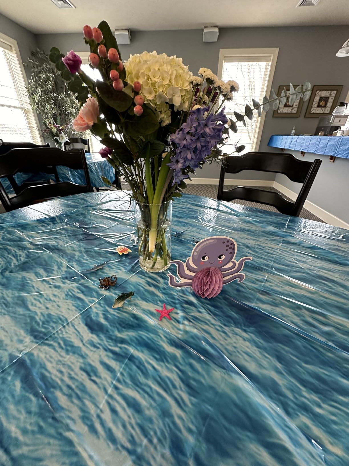 Amazon.com: 12 Pieces Under The Sea Party Decorations Ocean Sea Animal ...