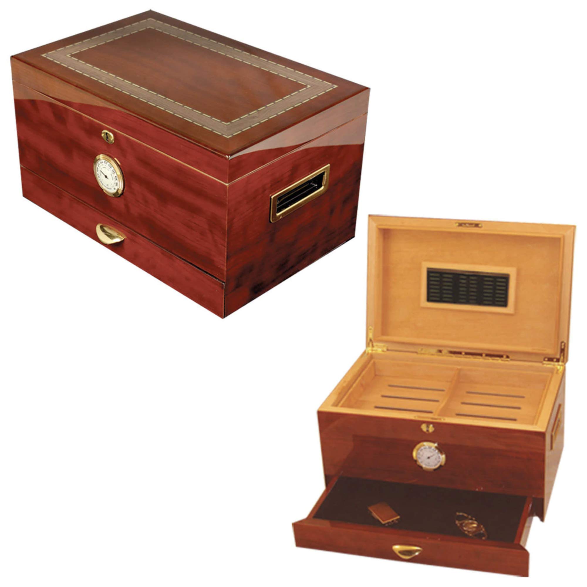 Amazon.com: Cuban Crafters Arte Original Humidors Cigar Humidor for 150 ...