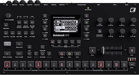 Amazon.com: Elektron Octatrack MKII 8-track Performance Sampling ...