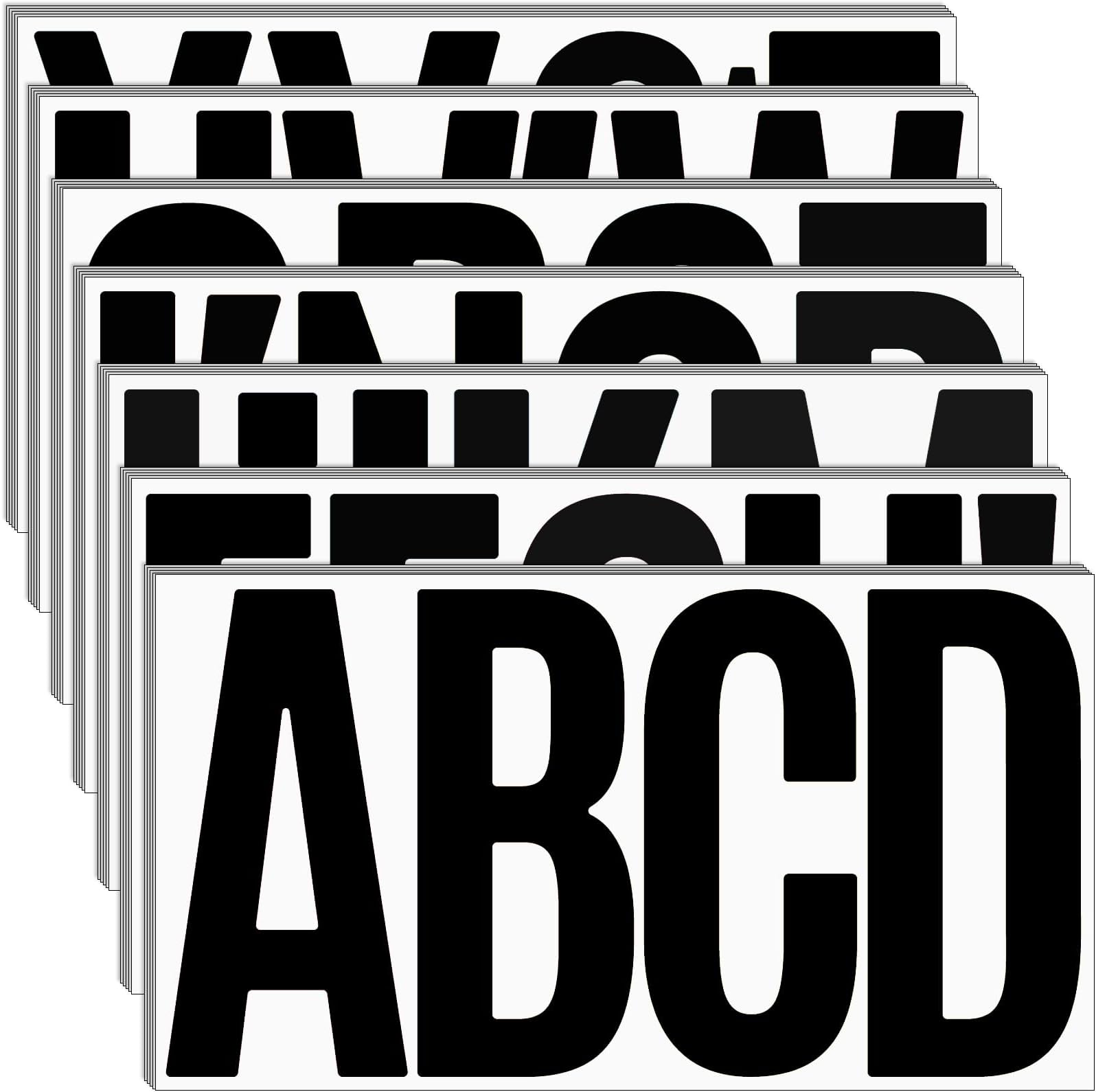 Amazon.com : Bemeol 190 Pcs 35 Sheets Bulletin Board Letters for ...