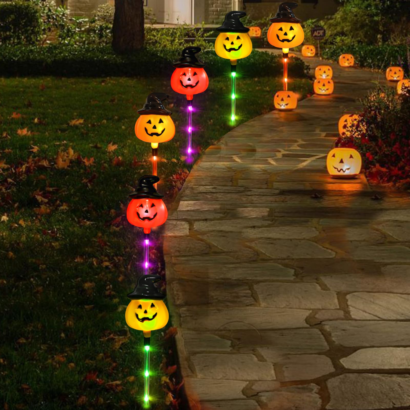 Diy Halloween Pathway Markers DIY Spooky Halloween Tree Lawn