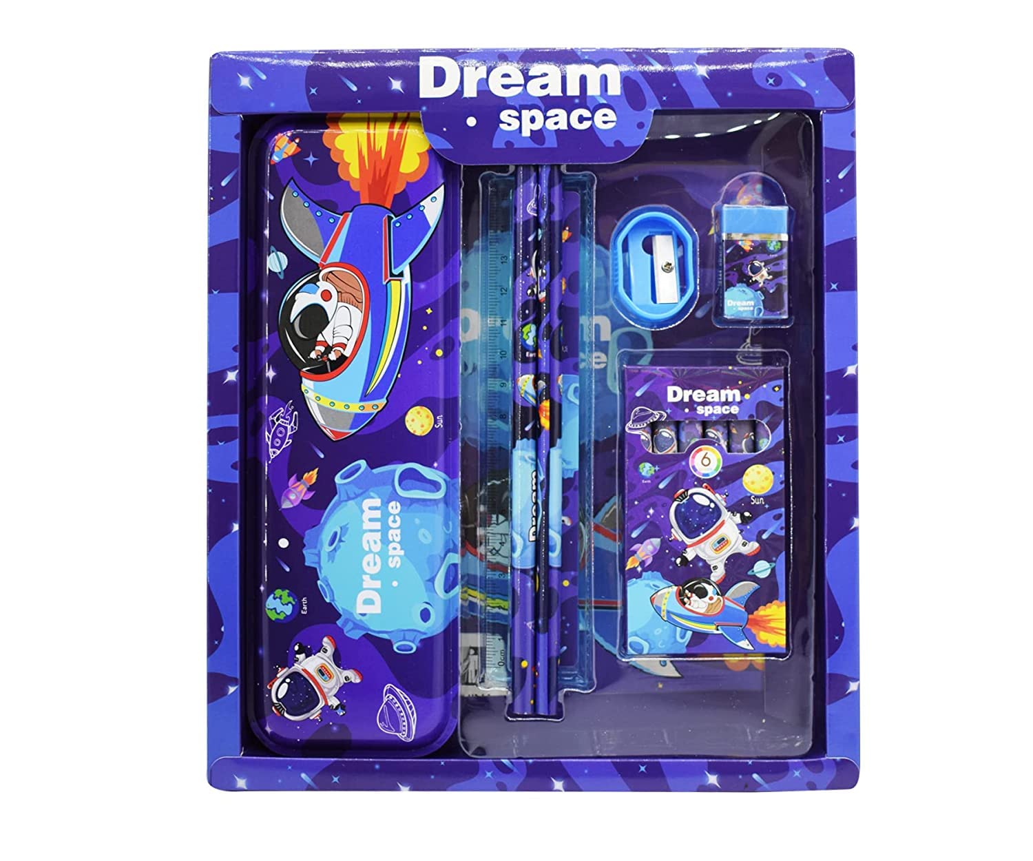Roly Poly India Dream Space Theme Stationery Kit for Kids - Stationery ...