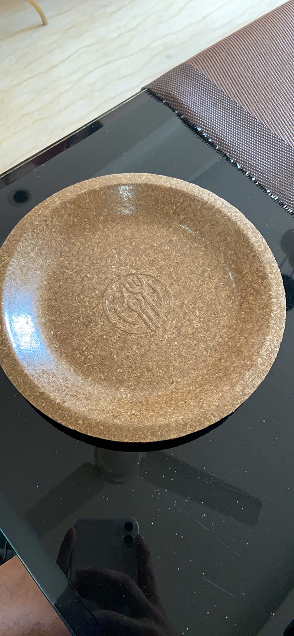 qudrat Disposable Rice Husk Plates (Round 7 inches Pack of 10 ...