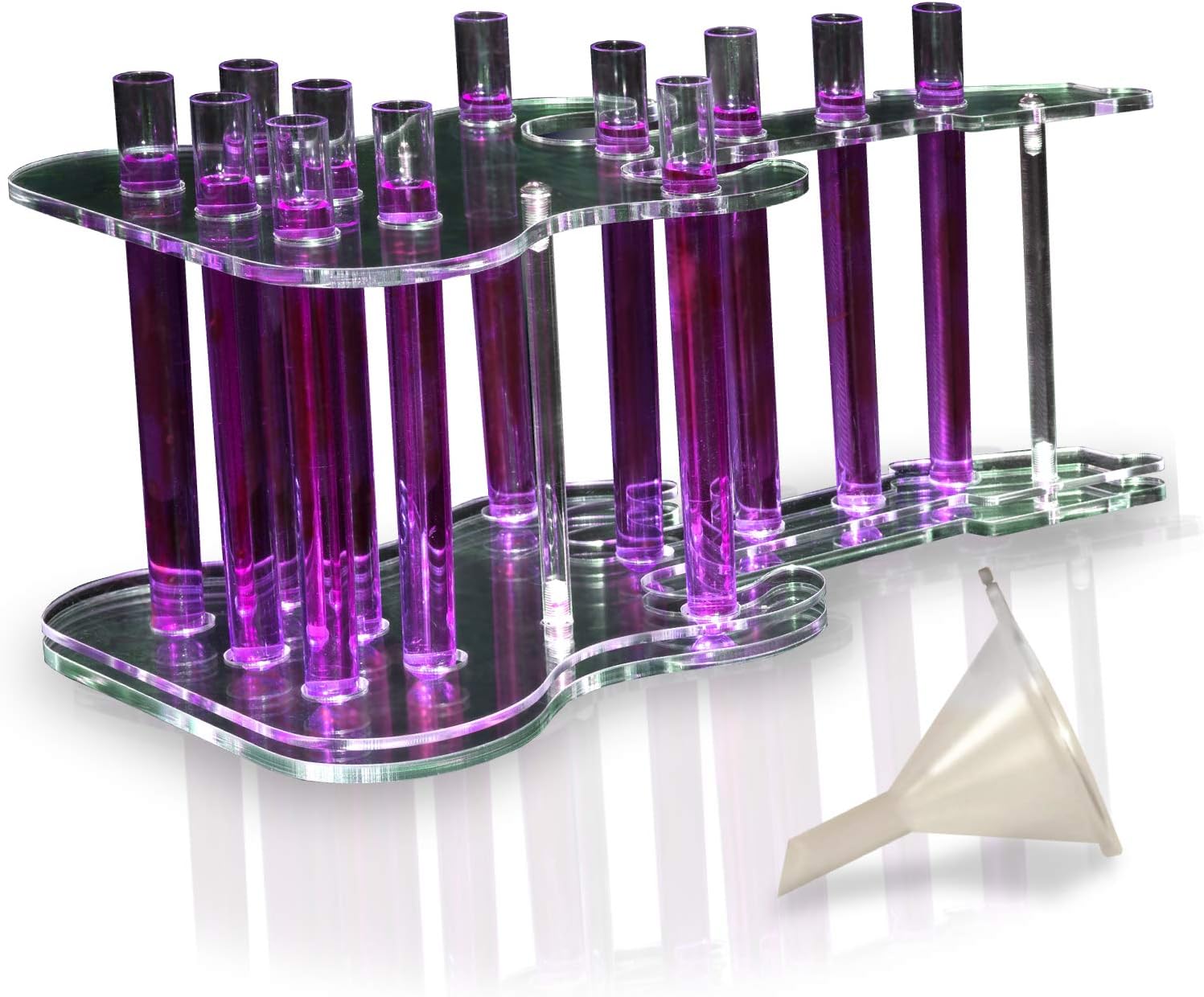 Amazon.com | Shot Glass Set for Party- Guitar Holder Perfect for Bar ...