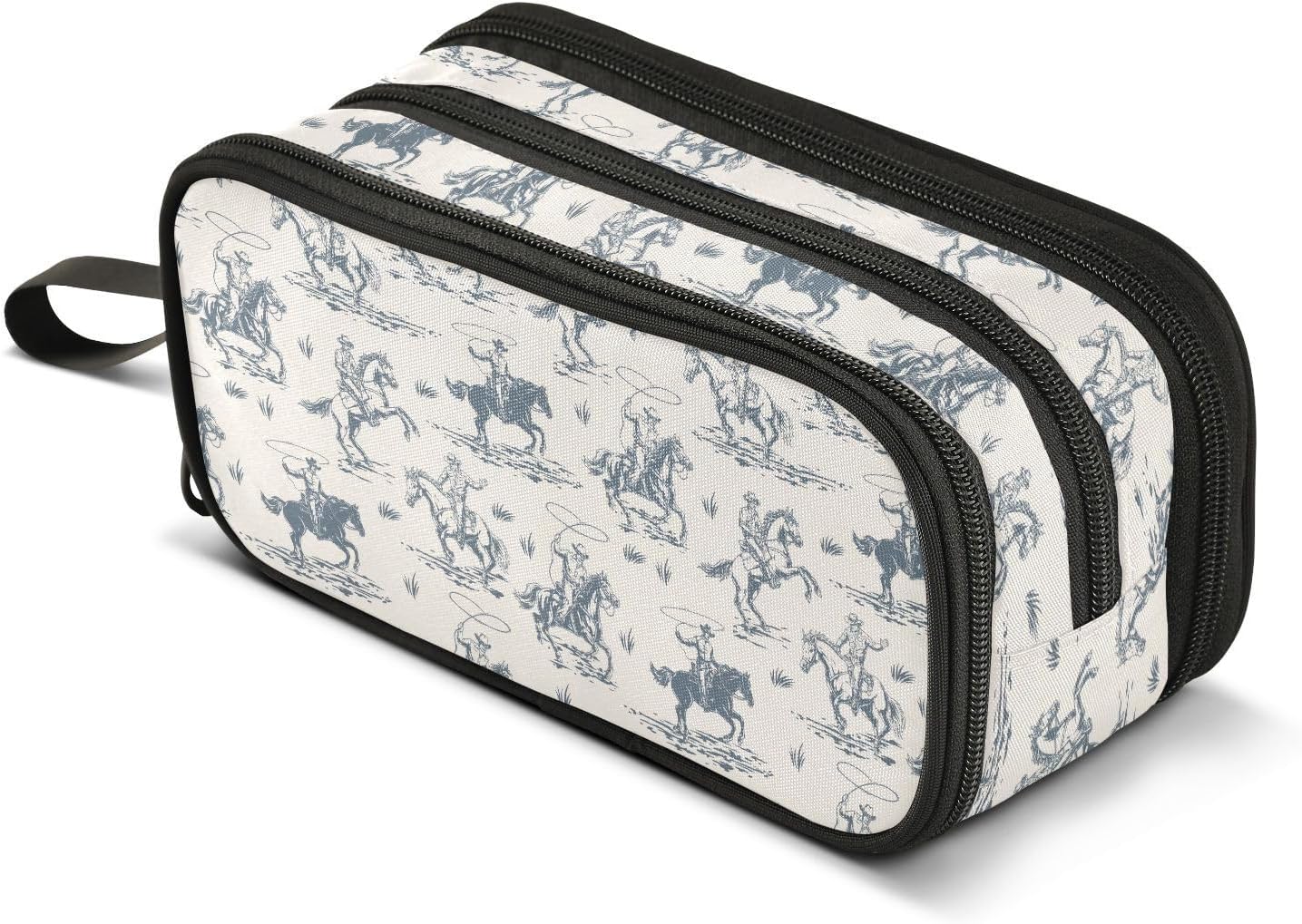 Amazon.com: Sletend Pencil Case Western Cowboy Big Capacity 3 ...