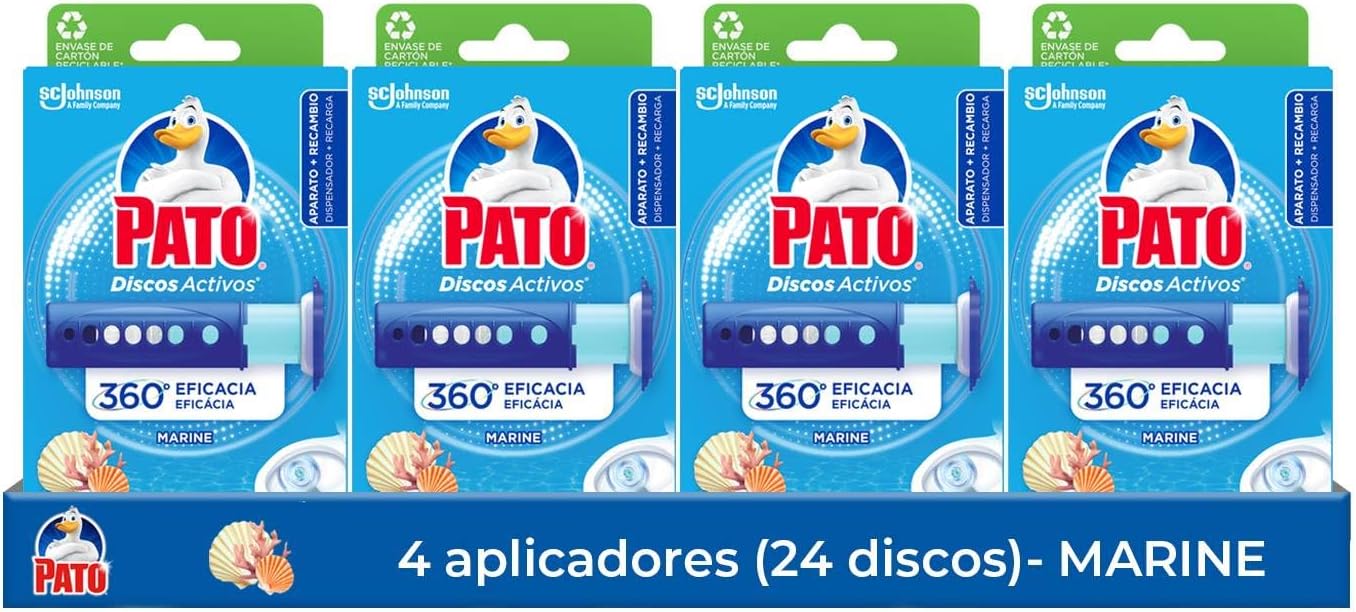 Duck – Active Discs WC Marine, Applicator and Refill with 6 Discs [Pack ...