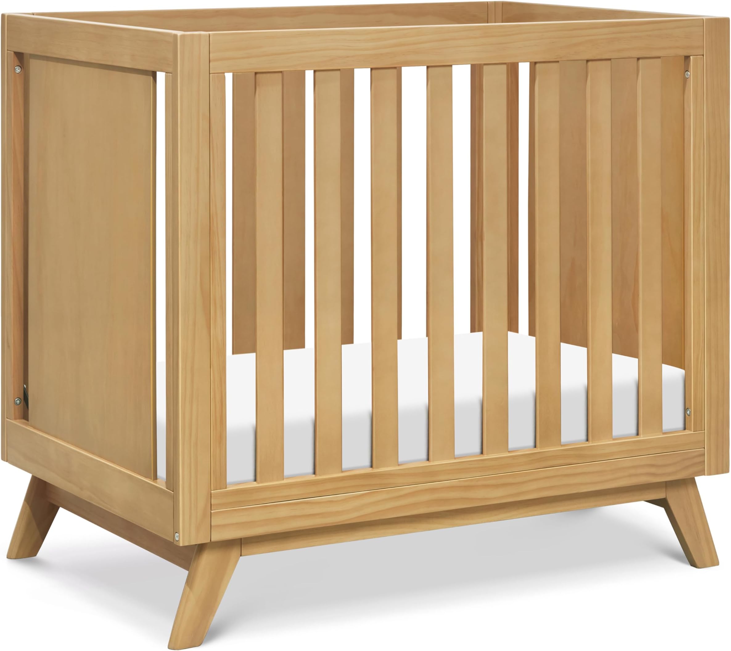 Amazon.com: DaVinci Otto 3-in-1 Convertible Mini Crib with 4" Mattress ...
