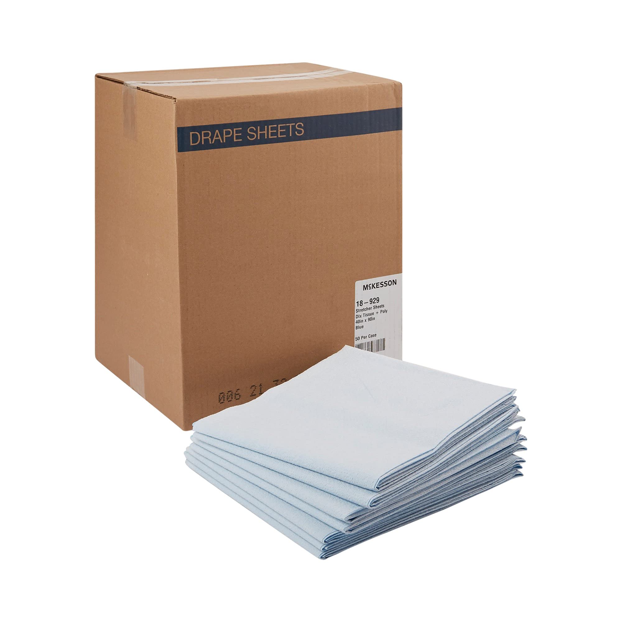 Snapklik.com : Drape Exam Sheets, Stretcher Sheet, Disposable, Blue, 40 ...