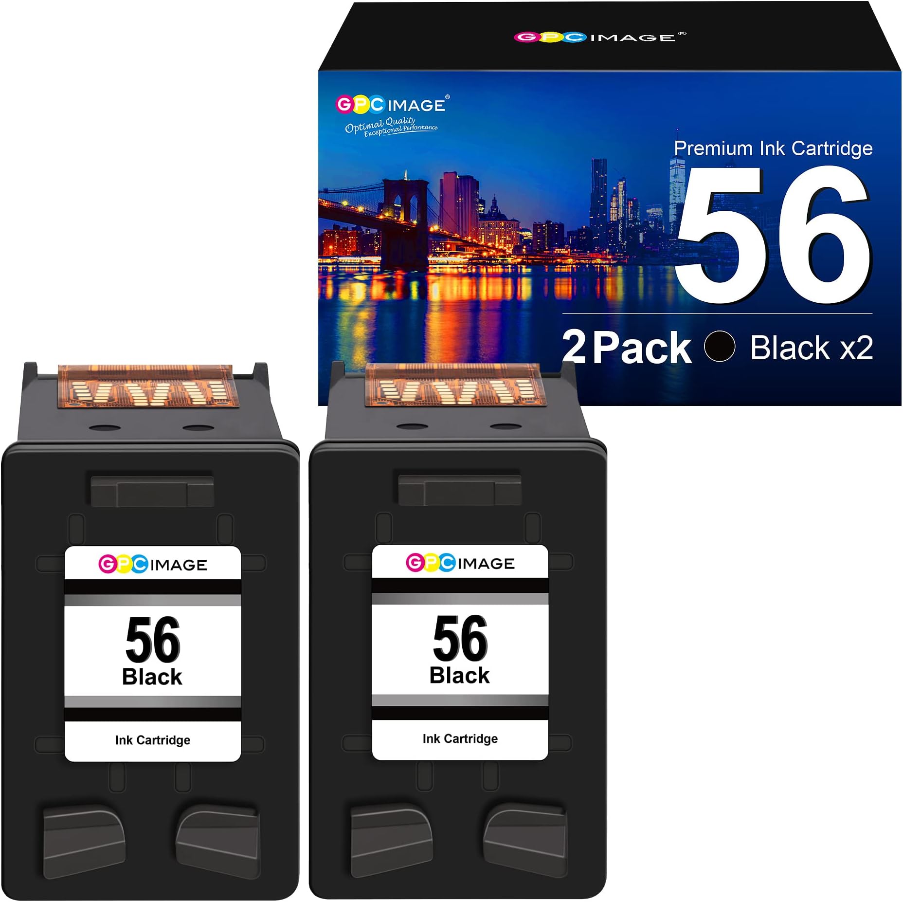 Amazon.com: GPC Image Remanufactured Ink Cartridge Replacement for HP ...