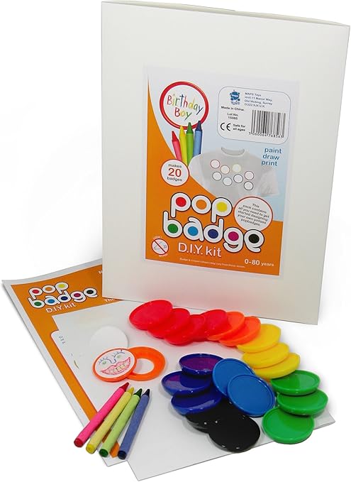 Pop Badge Diy Kit : Amazon.co.uk: Outlet