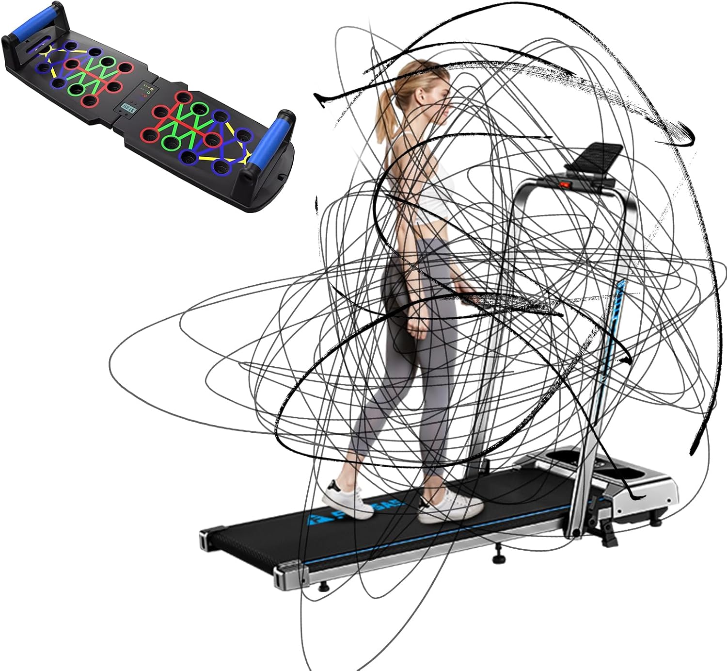 Treadmill Accessories, Treadmill Accessories with Mini Push-up Board ...