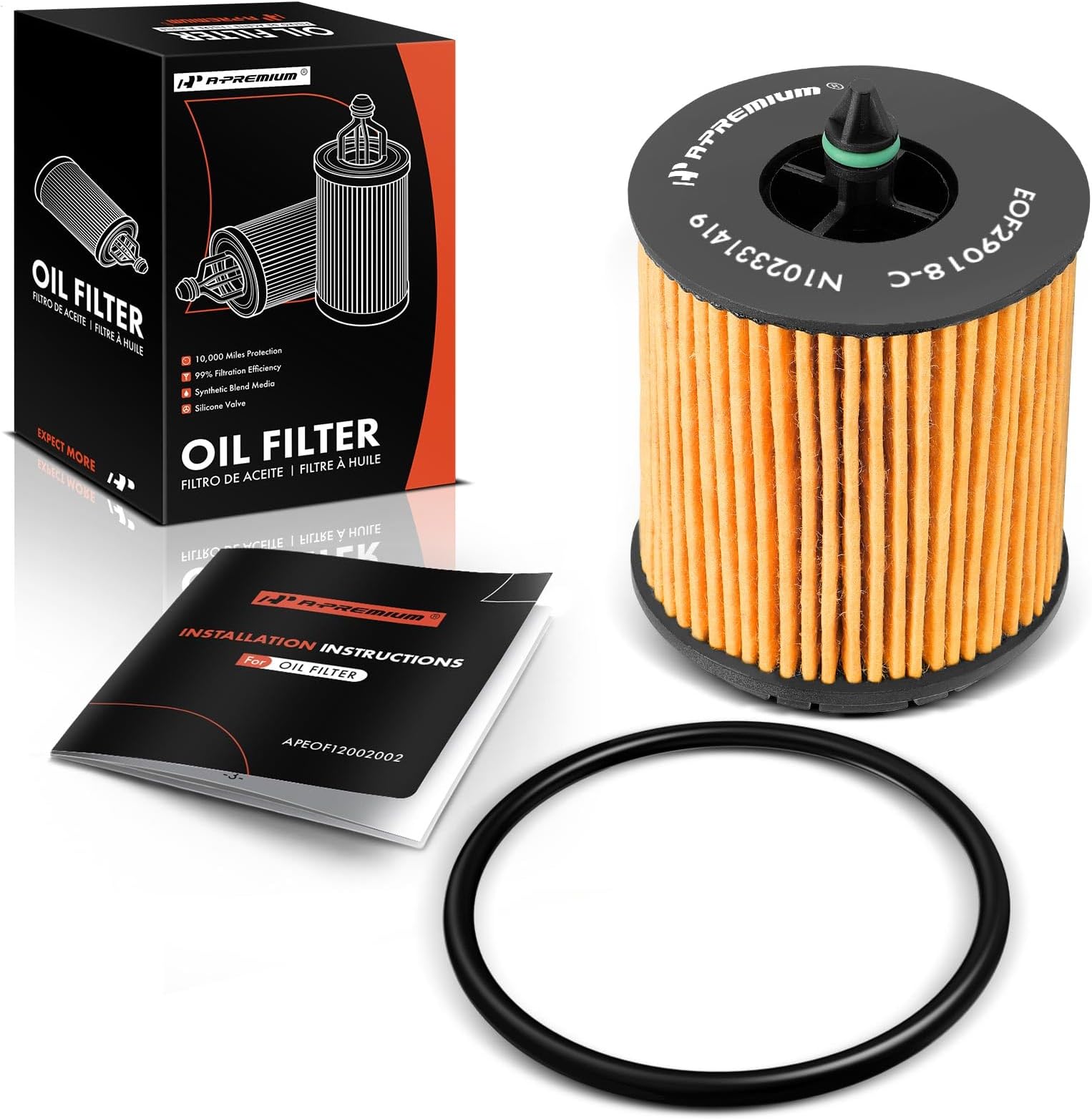Amazon.com: ACDelco GM Original Equipment PF457GO Engine Oil Filter and ...
