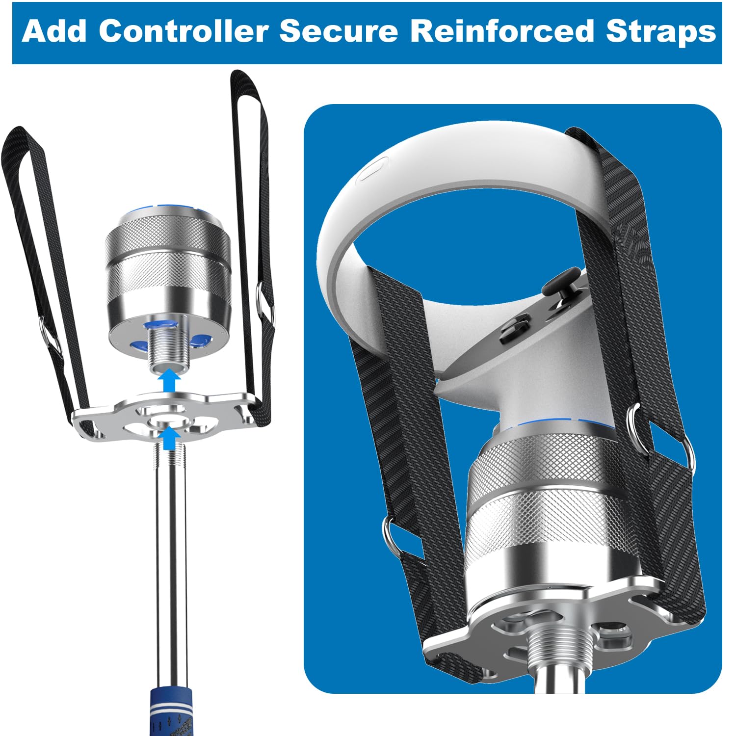 Snapklik.com : VR Golf Club Handle Accessory For Meta Quest 2 / Meta ...