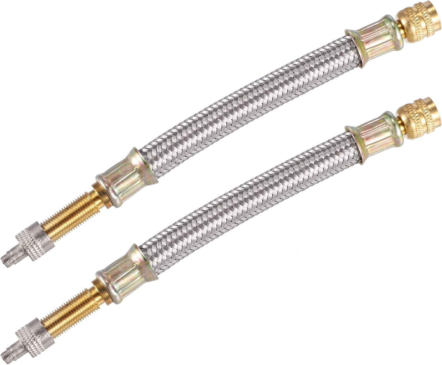 Amazon.com: X AUTOHAUX 2pcs 140mm 5.51" Tire Valve Stem Extension ...