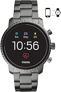 Fossil FTW4012 - Smartwatch Uomo con Cinturino in Acciaio Inox : Amazon ...