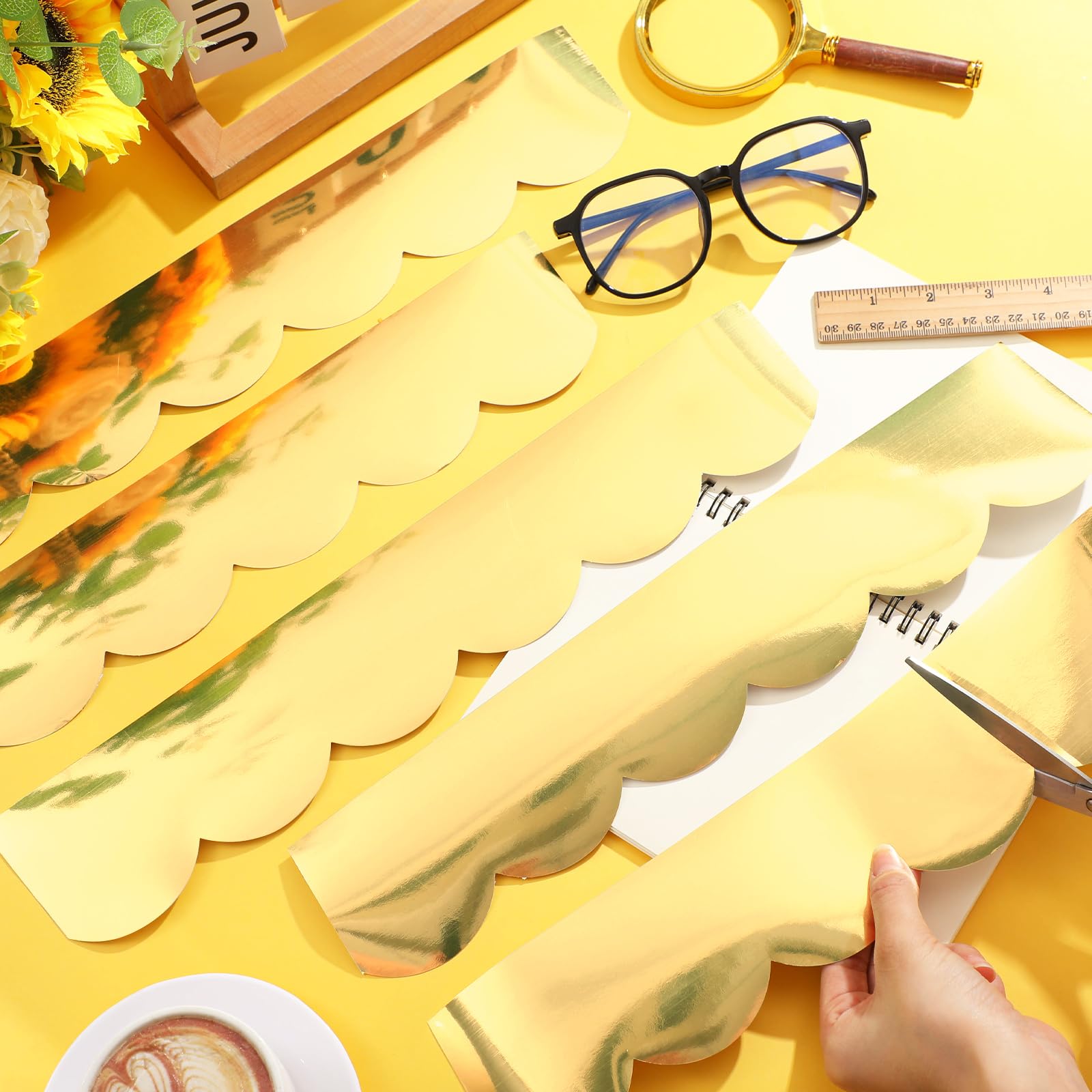 Gold Poster Board Border