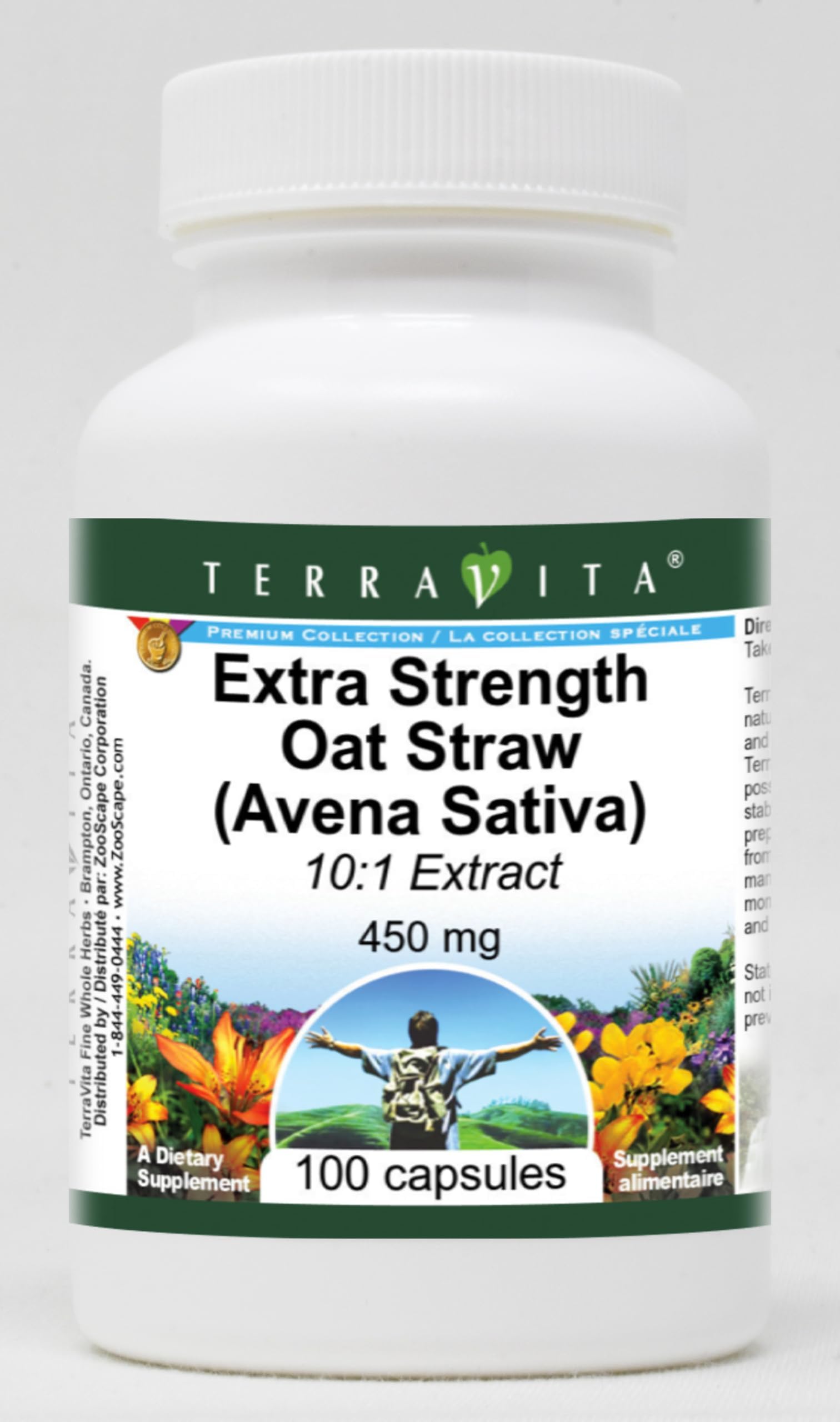 Amazon.com: Extra Strength Oat Straw (Avena Sativa) 10:1 Extract - 450 ...