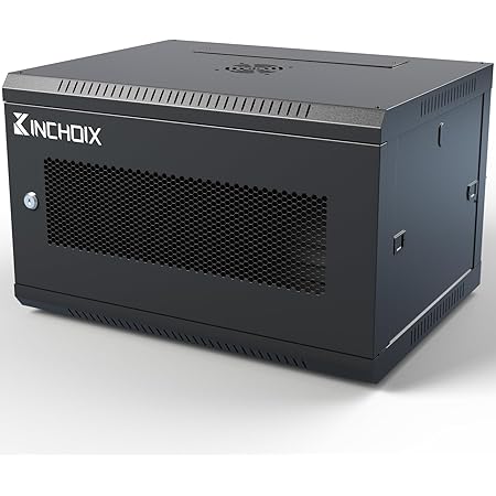 Amazon.com: Kinchoix 6U Server Cabinet Wall Mount Network Rack ...