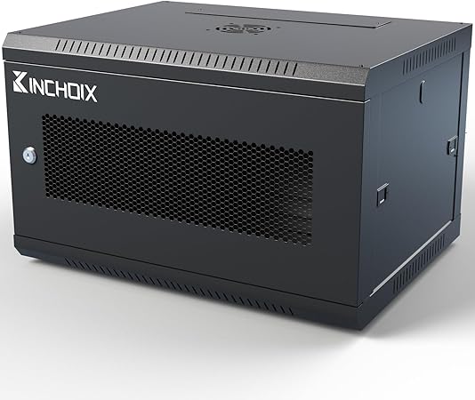 Amazon.com: Kinchoix 6U Server Cabinet Wall Mount Network Rack ...