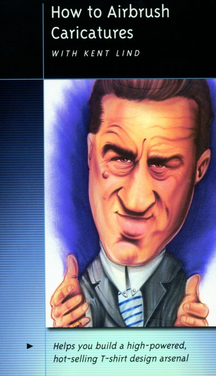Amazon.com: How to Airbrush Caricatures : Kent Lind, Cliff Stieglitz ...