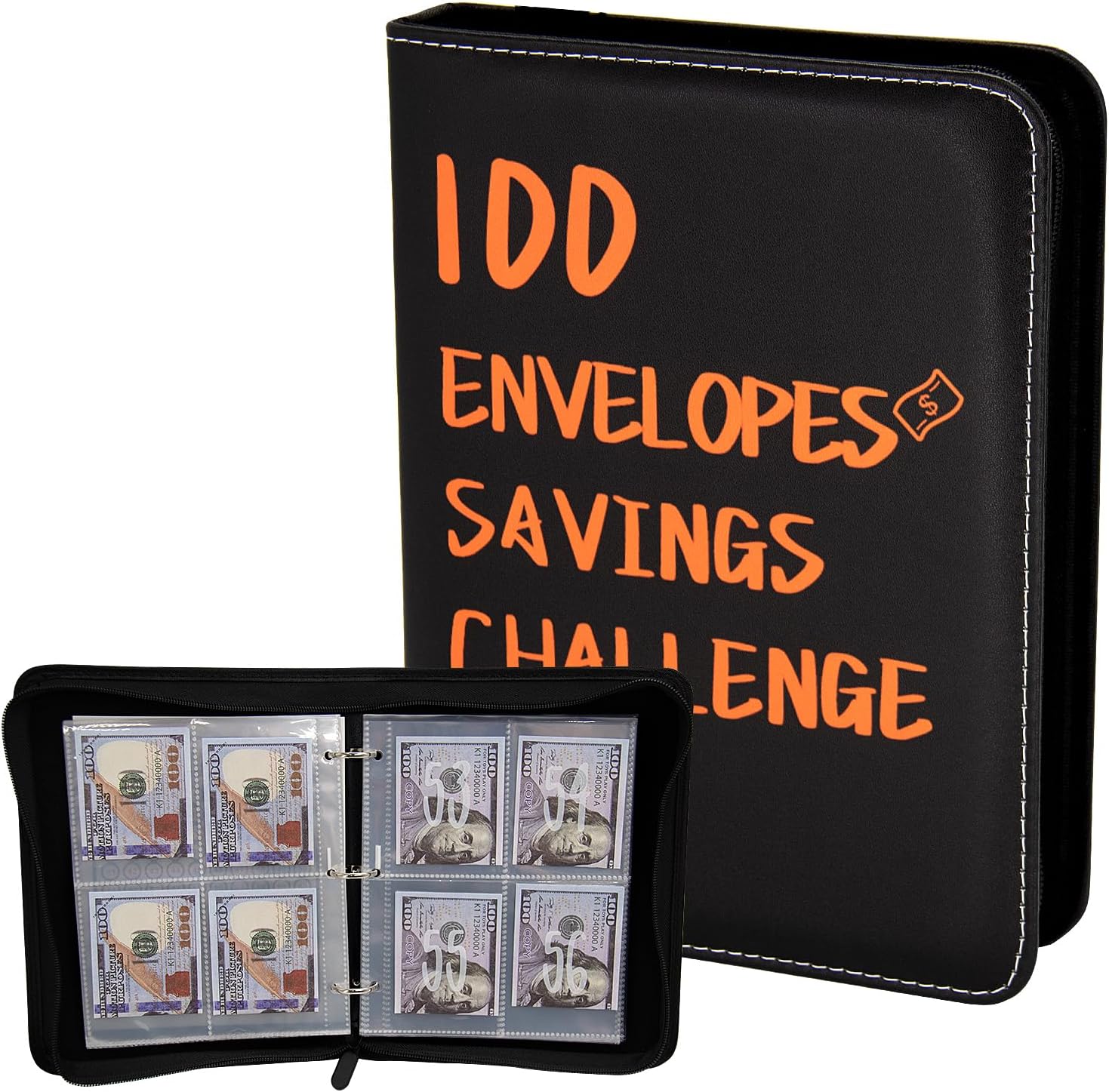 Amazon.com: 100 Envelopes Binder for Effective Budgeting – Cash ...
