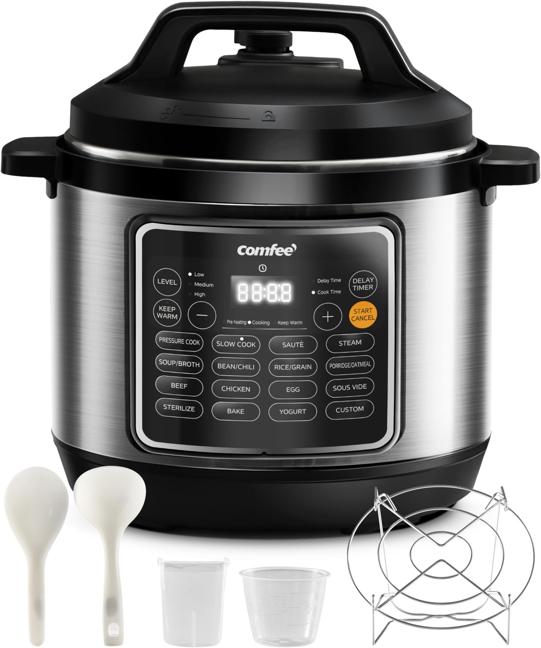 Amazon.com: Instant Pot 7.5QT RIO Wide, 7-in-1 Electric Multi-Cooker ...